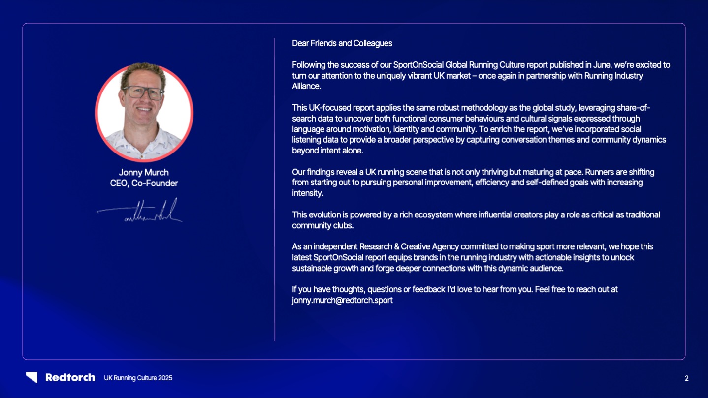 UK Running Culture 2025 - SportOnSocial — Redtorch